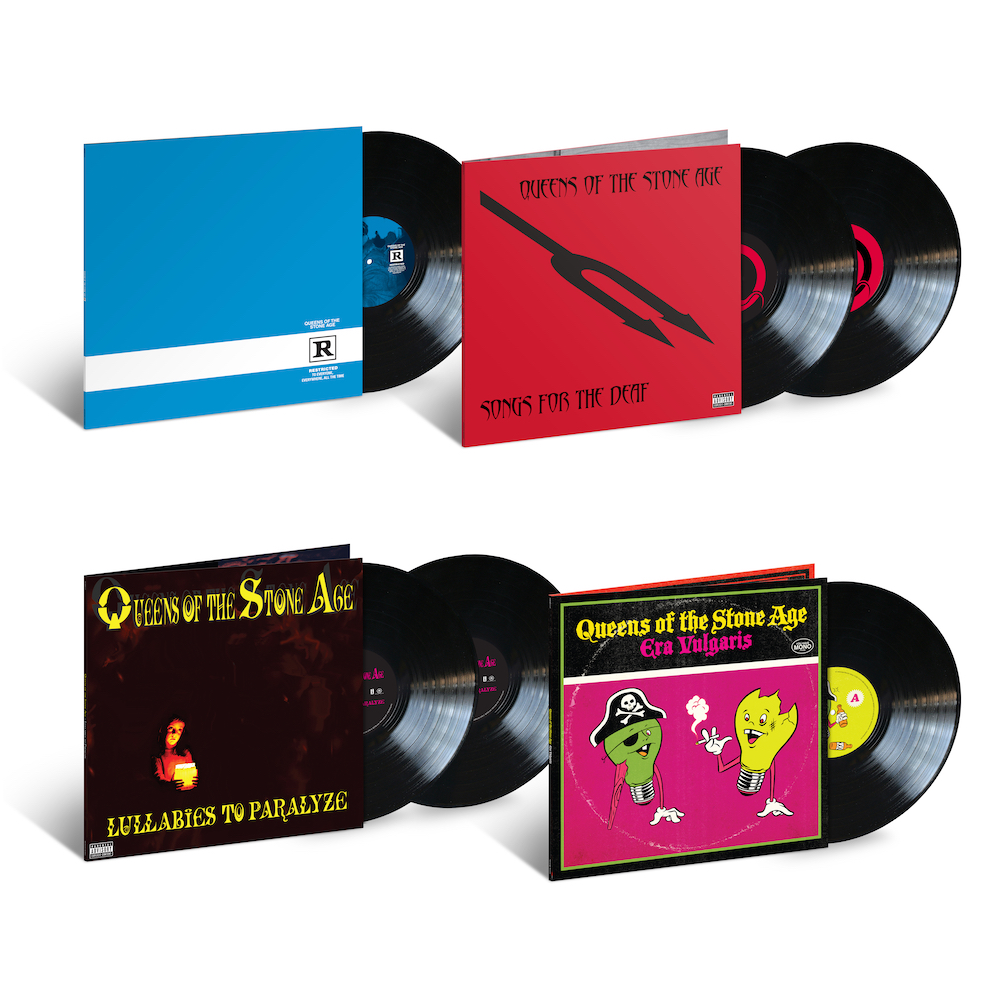 QUEENS OF THE STONE AGE FOUR INTERSCOPE STUDIO ALBUMS REISSUED ON 180 ...