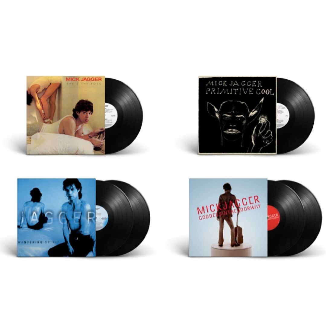 Mick Jagger Solo Album Catalog Comes To 180-Gram, half-speed remastered ...
