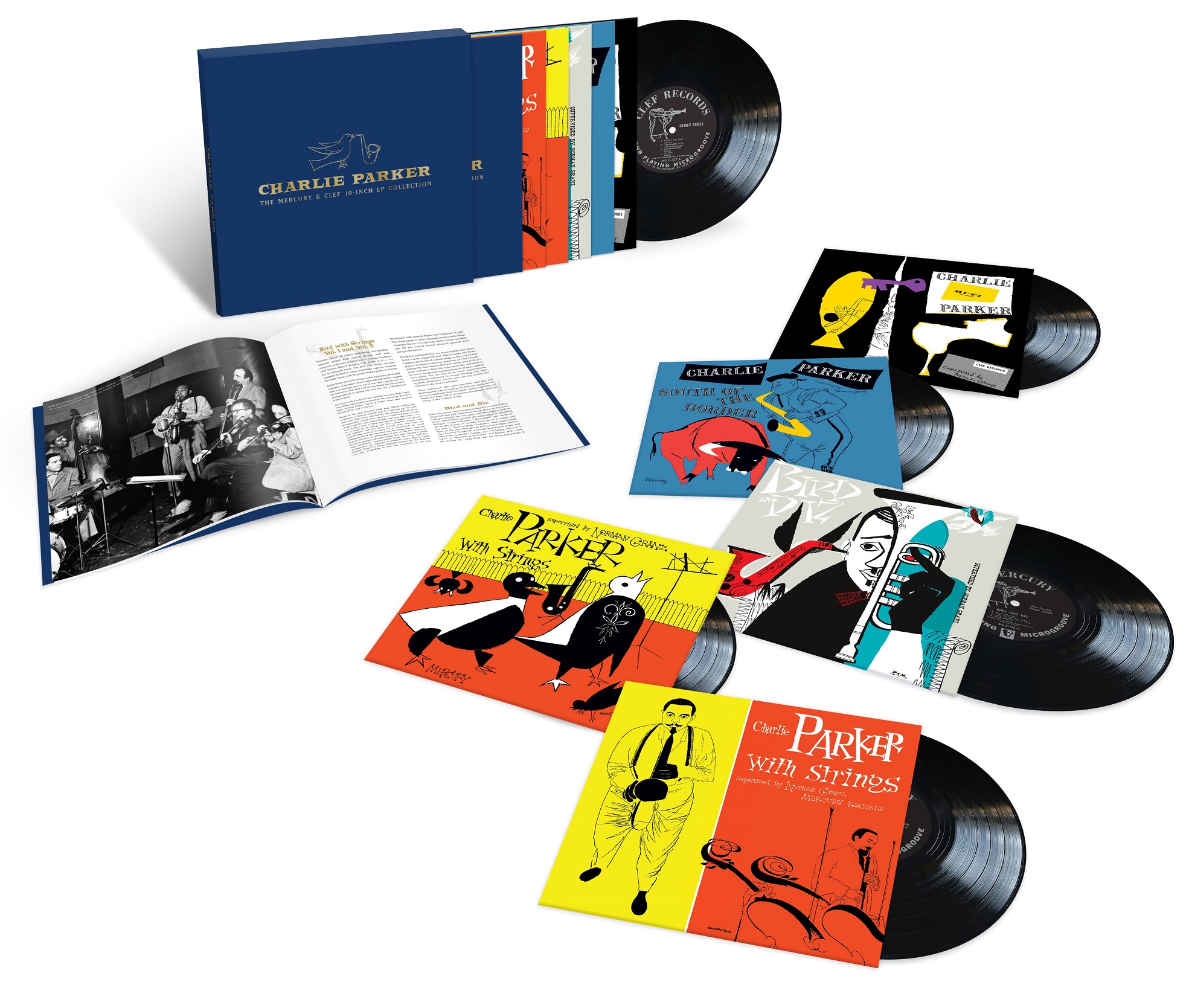 Five Extraordinary Charlie Parker Records Packaged Together As New ...